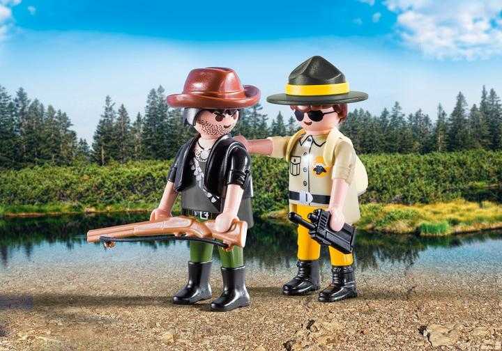 PLAYMOBIL DuoPack Boswachter en stroper 9217